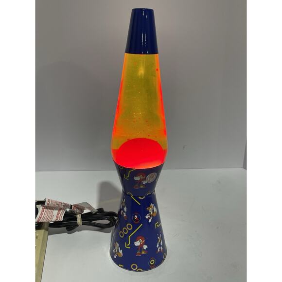 Decor | Accents | Sonic The Hedgehog Lava Lamp Retro Decor | Poshmark